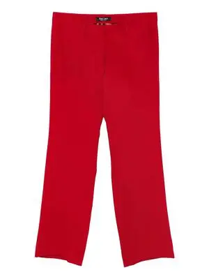 BLAKLACE Mid-rise Trousers - Red