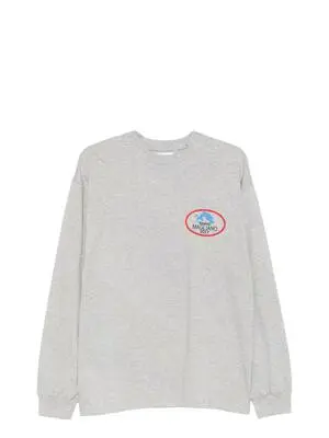 MAGLIANO Logo-motif Long-sleeve Sweatshirt - Grey
