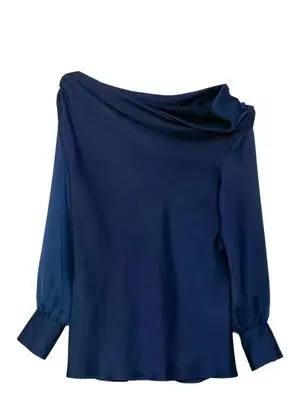 BLAKLACE Asymmetric Top - Blue