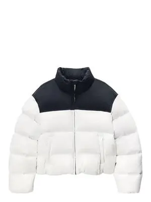 Alexander Wang Cropped Puffer Jacket - White