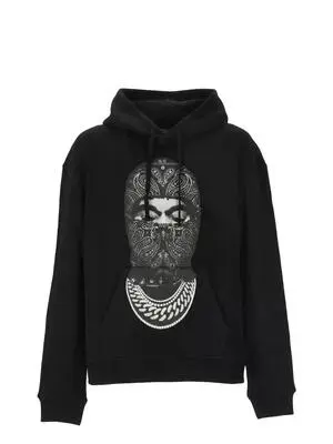 IH NOM UH NIT Graphic-print Hoodie - Black