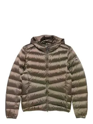 COLMAR Quilted Hooded Jacket - Brown