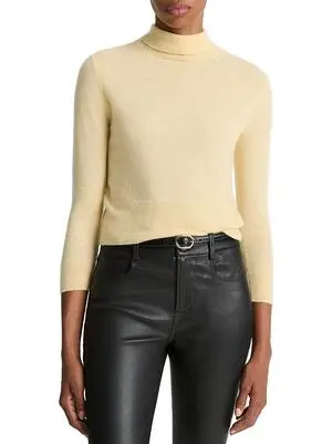 Vince Mock Neck Pullover Sweater - Palazzo