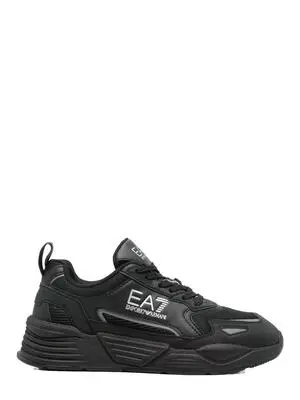 Emporio Armani Logo Chunky Sneakers - Black