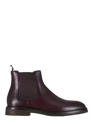 Brunello Cucinelli Calfskin Chelsea Boots - Brown