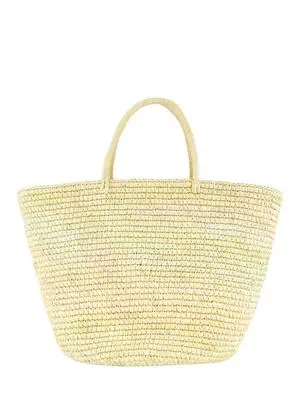 SENSI STUDIO Maxi Woven-straw Tote Bag - Neutrals