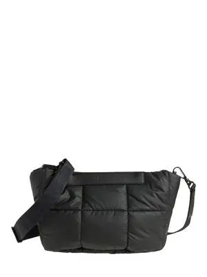 VEECOLLECTIVE Porter Basque Quilted Recycled Nylon Clutch - Matte Black