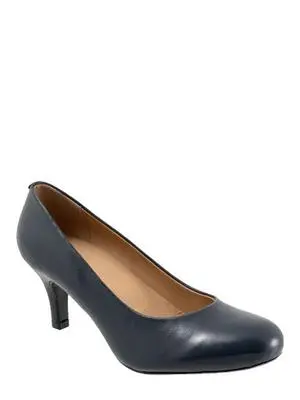 Trotters Lanay Pump - Navy