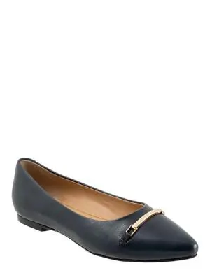 Trotters Everly Bit Flat Navy