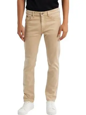 BOSS Delaware Slim-fit Jeans - Medium Beige
