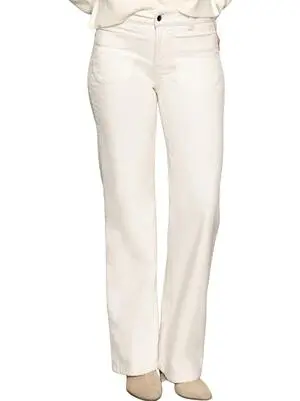 Sanctuary Cotton Corduroy Pants - Chalk