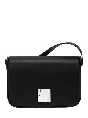 Tumi Leather Shoulder Bag - Black