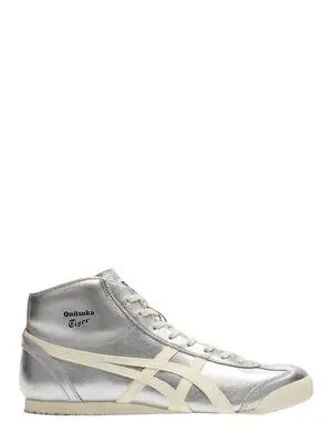 Onitsuka Tiger Mexico Mid Runnerin High-top Sneakers - Silvler/cream