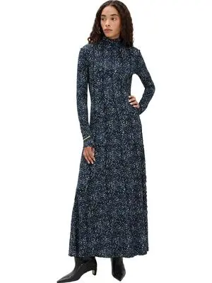 Proenza Schouler White Label Mabel Maxi Dress - Navy Multi