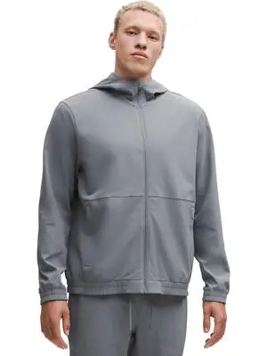 Lululemon License To Train Textured Full Zip Solar Grey