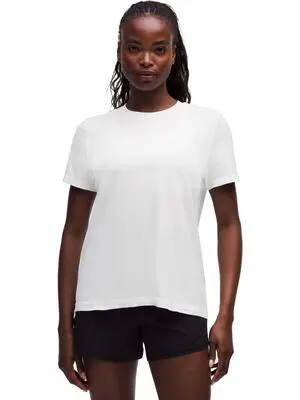 Lululemon Swiftly Relaxed Short-sleeve Shirt - White/white