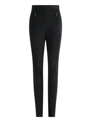 Fusalp Zip-detail Jersey Leggings - Black