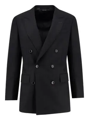 TOM FORD Doublebreasted Wool Blazer