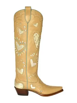 Miron Crosby Lilly Latte Boots - Neutral
