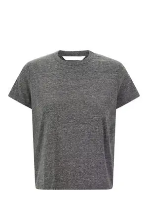 MOTHER Crew Neck Short Sleeve T-shirt - Grey