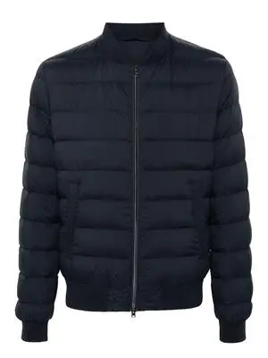 Herno L'aviatore Short Down Jacket - Blue