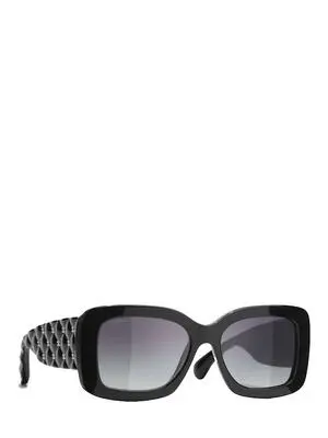 CHANEL Rectangle Sunglasses