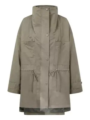 STUDIO TOMBOY Detachable Hood Drawstring Coat
