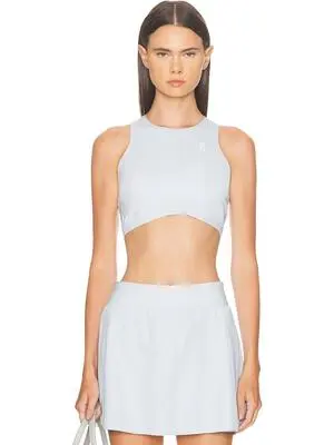 On Court Crop Top - Arctic