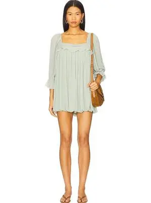 Tularosa Jaida Mini Dress - Sage Green