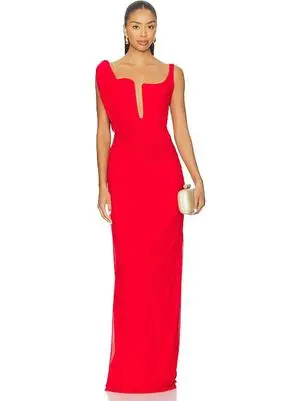DEME BY GABRIELLA Adriana Dress - Red