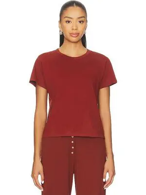 LESET The Margo Tee Cinnamon