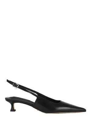 TONY BIANCO Crush Slingback Pump - Black Vintage