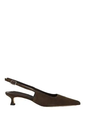 TONY BIANCO Crush Slingback Pump - Espresso Suede