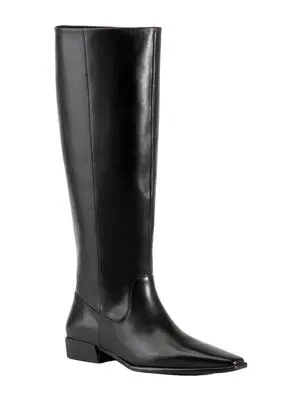 VAGABOND SHOEMAKERS Nella Knee High Boots - Black Leather