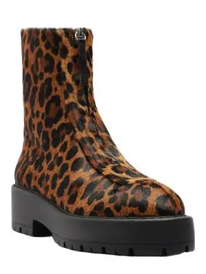 Schutz Farrah Moto Boot Leopard