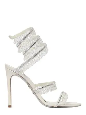 Rene Caovilla Heeled Sandal White