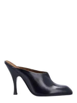 Khaite Heeled Mules - Black