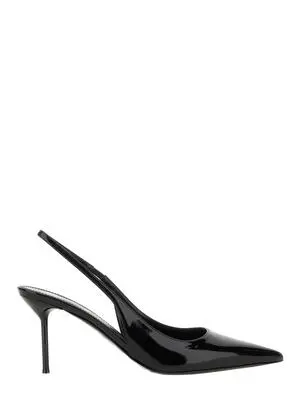 Paris Texas Pointed Toe Slingback Pumps - Black