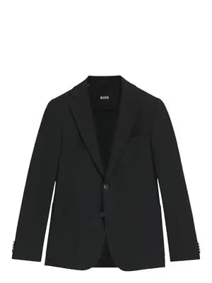 BOSS Single-breasted Slim Blazer - Black