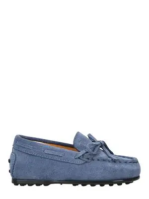 TOD'S Suede Gommino Driving Shoes - Blue