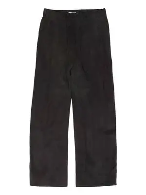 Bimba Y Lola Pleated Drawstring Trousers - Black