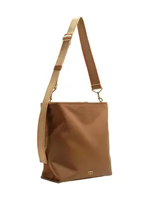 Bimba Y Lola Large Carlino Shoulder Bag - Brown