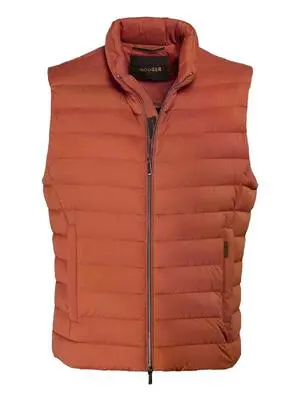 MOORER CALAF Quilted Gilet Orange