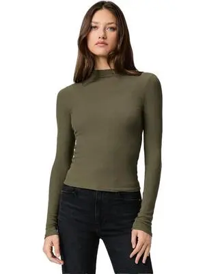 Paige Henrietta Top - Green