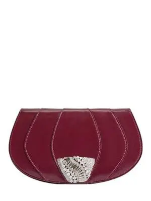 GIUSEPPE ZANOTTI Orbits Clutch - Natural