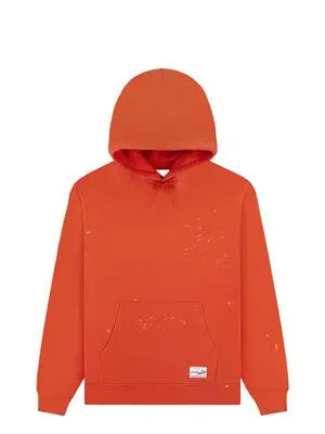 Aimé Leon Dore Paint Splatter Hoodie - Orange