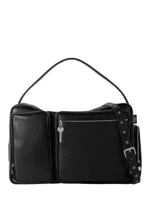ACNE STUDIOS Camero Hotel Leather Weekend Bag