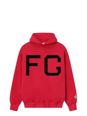 Fear Of God Fg Monarchs Hoodie - Red