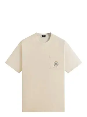Kith Crest Pocket Tee - Cream