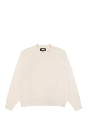 StÜssy Surfman Mock Neck Sweater - Cream
